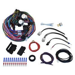 Universal 12 Circuit Wiring Harness - Australian Auto