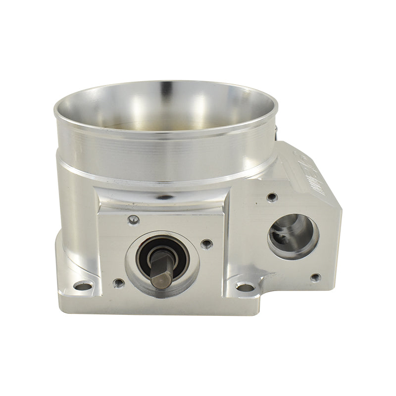 92mm Billet Aluminium LS Cable Throttle Body, 4 Bolt Flange - Silver ...
