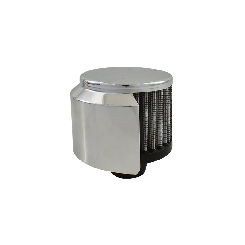 Chrome Push-In Filter Breather With Hood — Australian Auto