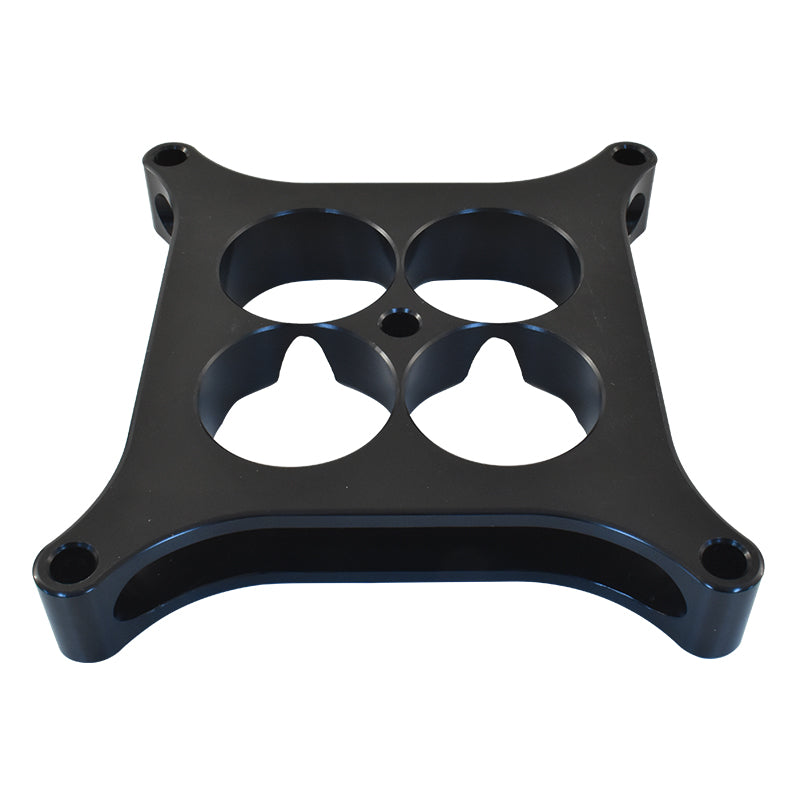 1” Holley Squarebore 4 Hole Billet Aluminium Carburetor Spacer ...