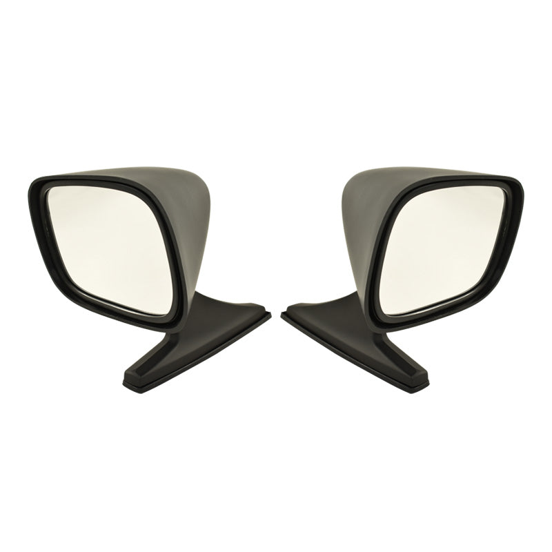 Pair Black Sport Bullet Mirrors - Early Model Cars, Muscle Cars, Cruis ...