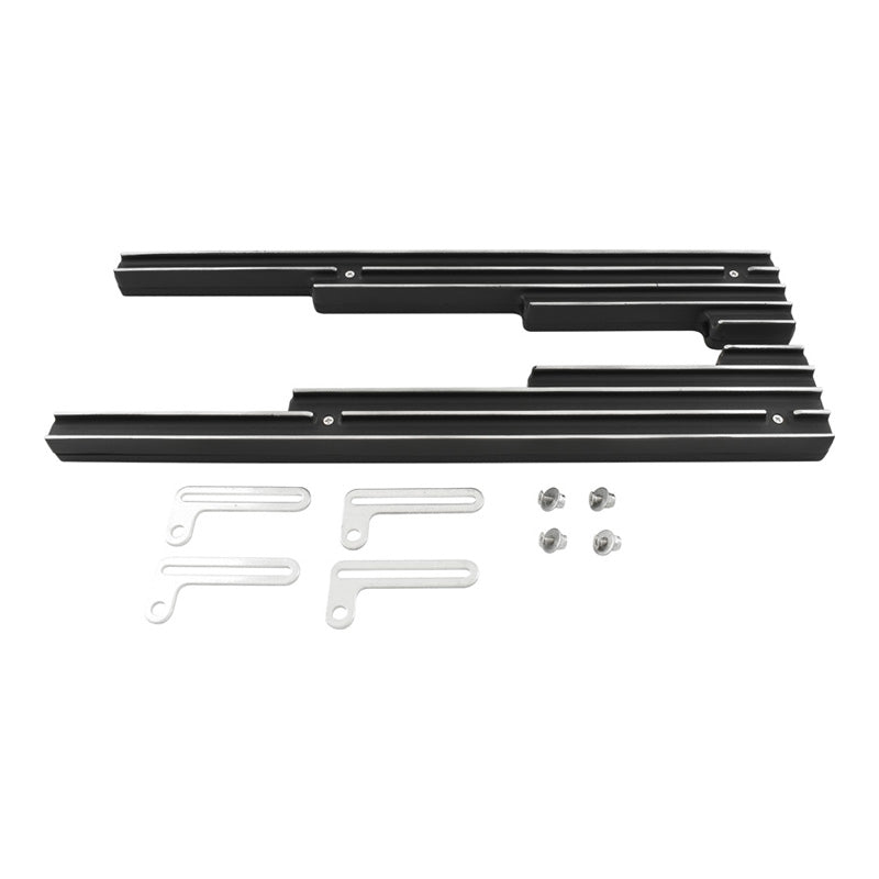 Black Finned Aluminium Spark Plug Wire Separators - Australian Auto