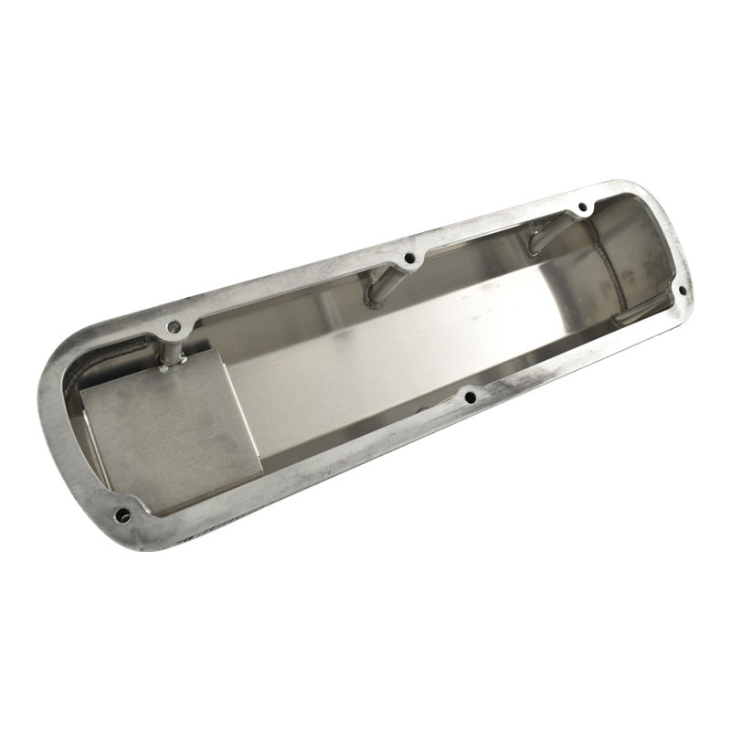 Fabricated Aluminium SB Ford Tall Valve Covers, Long Bolt Style, W/Hol ...