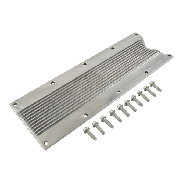 GM LS2 LS3 LS7 Engine Valley Cover Polished Finned Aluminium ...