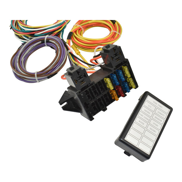 Universal 8 Circuit Wiring Harness - Australian Auto