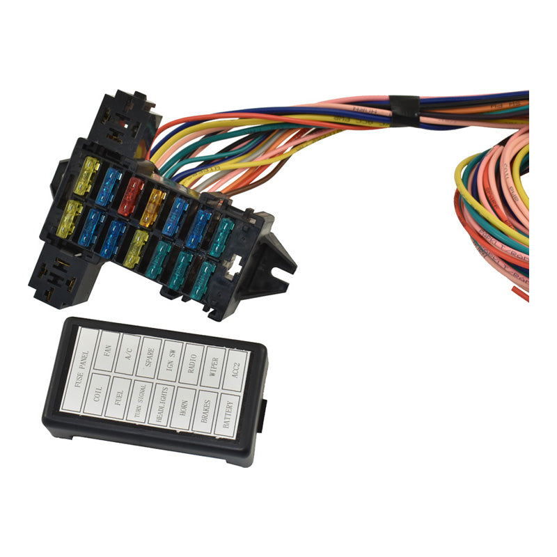 Universal 14 Circuit Wiring Harness - Australian Auto
