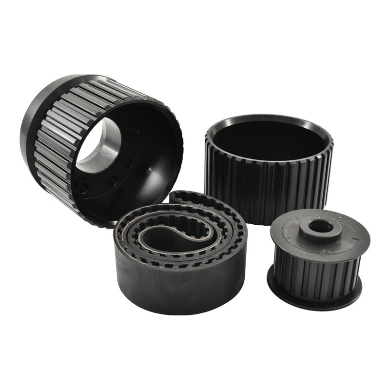 SB Chev Long WP Gilmer Drive Kit Black Billet Aluminium w/Belt ...