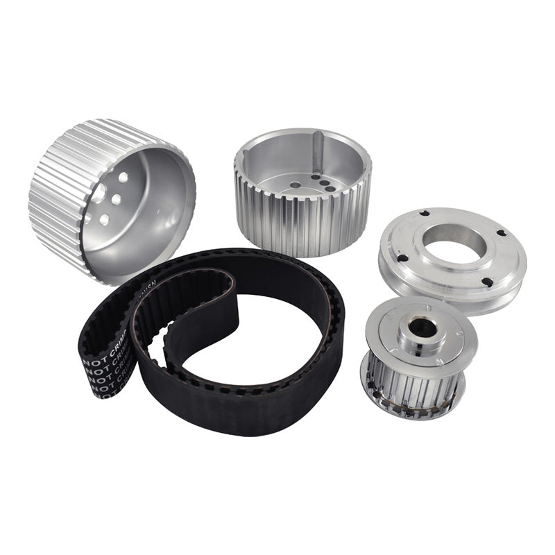 Holden 253 308 Gilmer Drive Kit Silver Billet Aluminium w/Belt ...