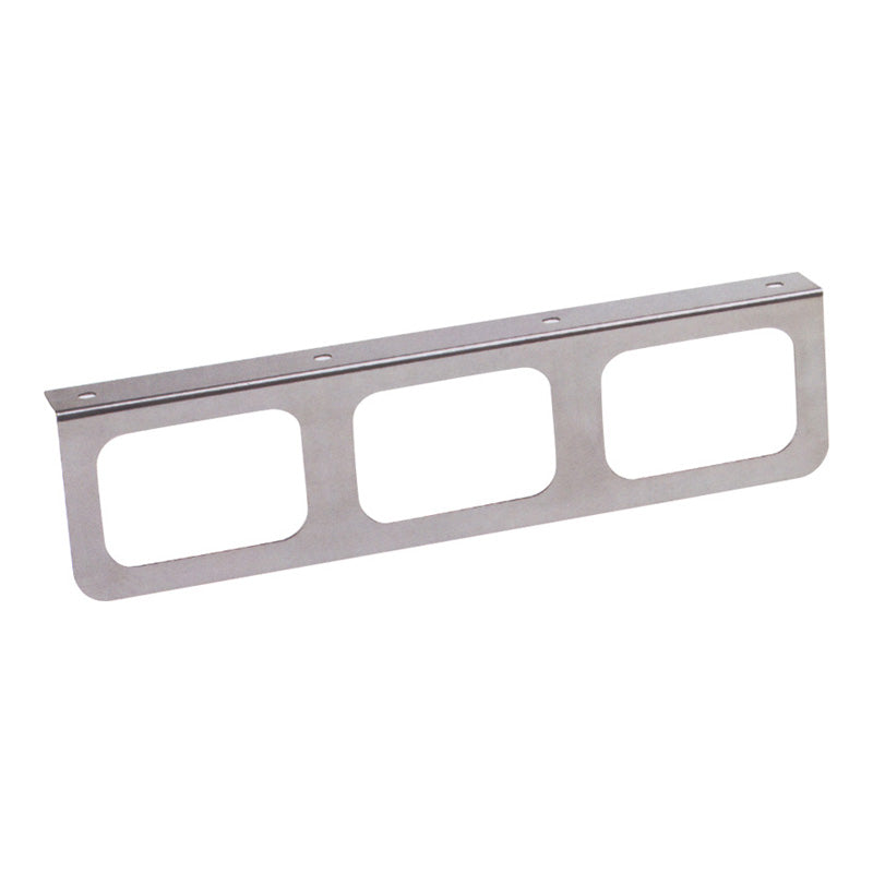 Marker Three Light Bracket Stainless Steel For 6 X Rectangular Lights ...
