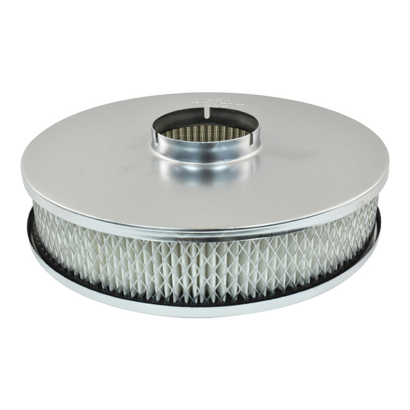 9" X 2" Air Cleaner Kit Chrome to Suit 2-5/8" Neck Carburettor suits 2 ...