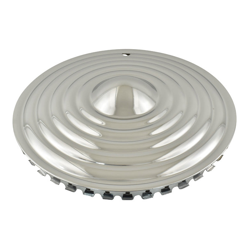 Hubcaps 14" Inch Chrome - Starburst Ripple Wheel Covers Set of 4 ...