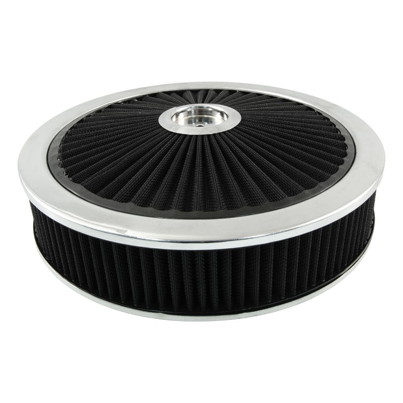 Cal Custom Air Filter Assembly 14" x 3" Black — Australian Auto