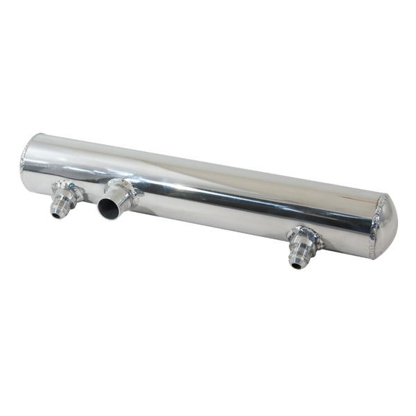 Cal Custom 1 Litre Cylinder Water Tank Polished Aluminium - Australian Auto