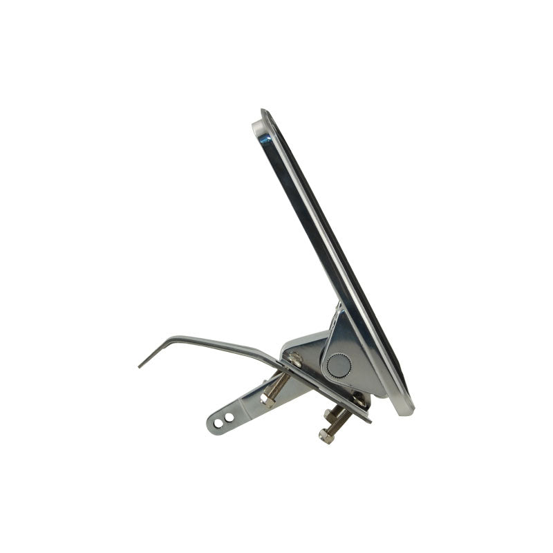Floor Mount Accelerator Pedal Polished Billet Aluminium - Australian Auto