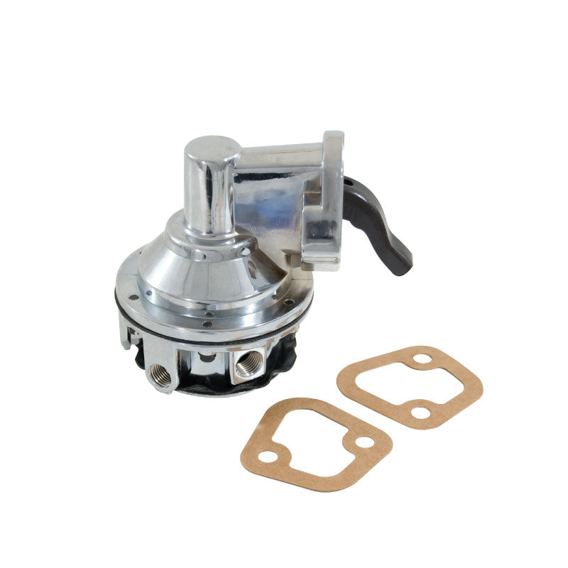 Cal Custom Small Block CHEV Chrome Mechanical Fuel Pump 80 GPH ...