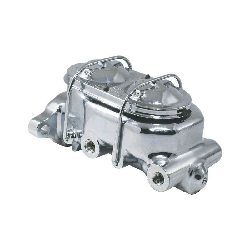 Cal Custom Chrome Brake Master Cylinder 1⅛" Bore O.E. Style, GM, Chev ...