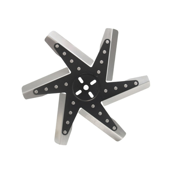 Derale 15" High Performance Flex Fan Stainless Steel Reverse Rotation ...