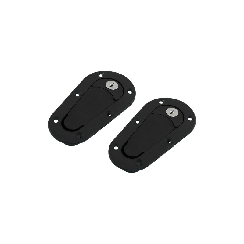 Universal Flush Mount Locking Bonnet Pin Set - Australian Auto